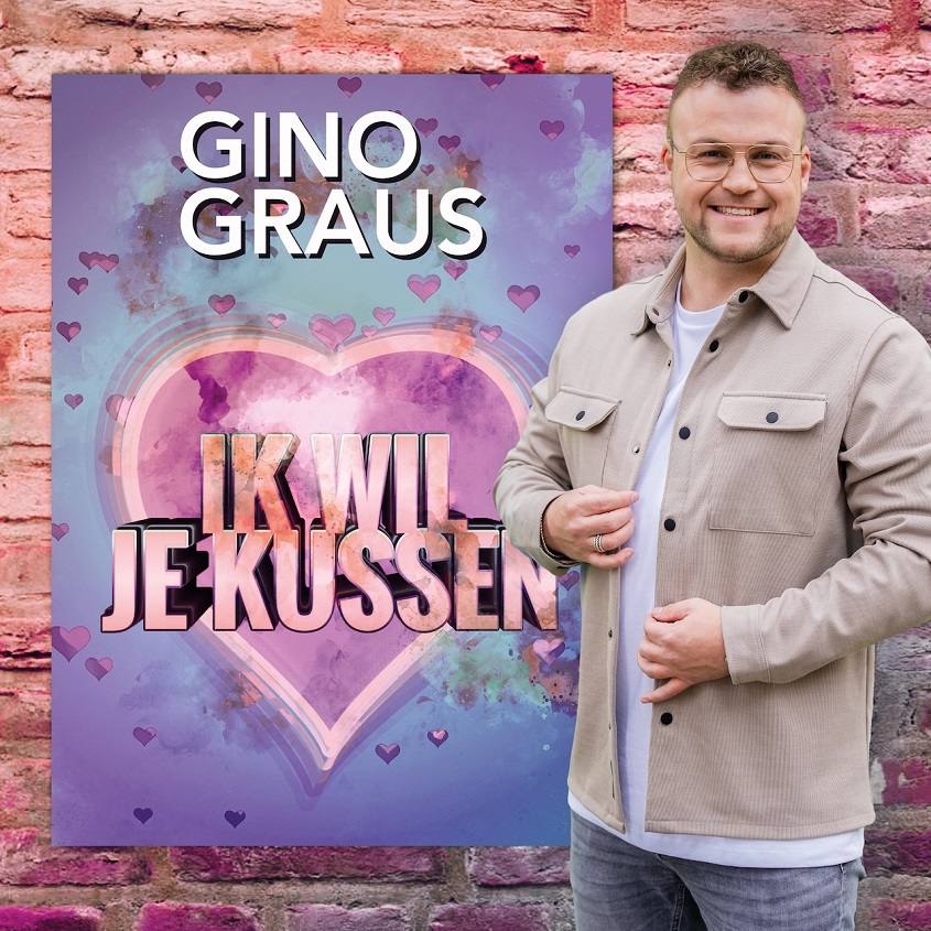 Gino Graus brengt feestelijke remake uit: Ik Wil Je Kussen 2.0 – VBRO